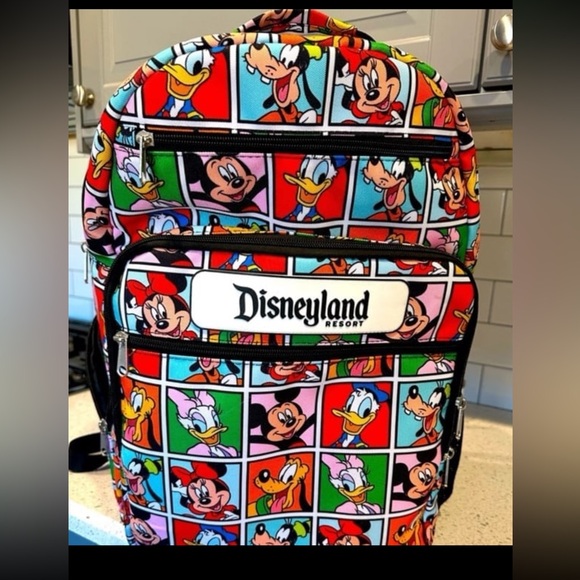 Disney | Bags | Disney Parks Mickey And Friends Backpack Disneyland ...